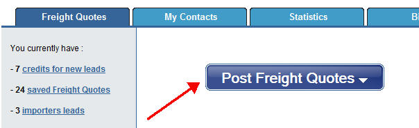 How can I upload a Freight quotation